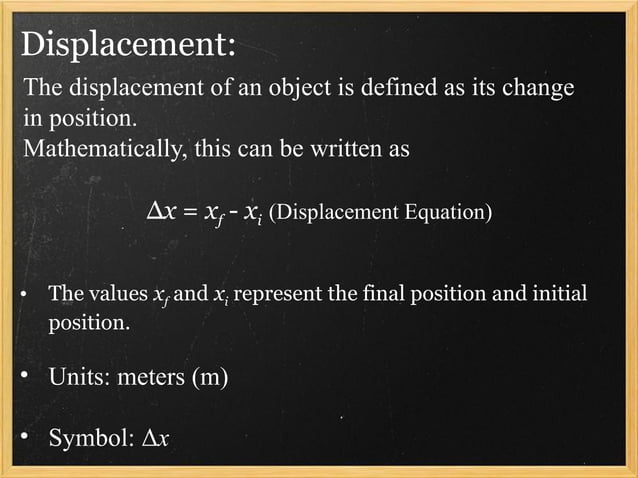 Lecture No 1.Displacement, velocity and acceleration.pptx