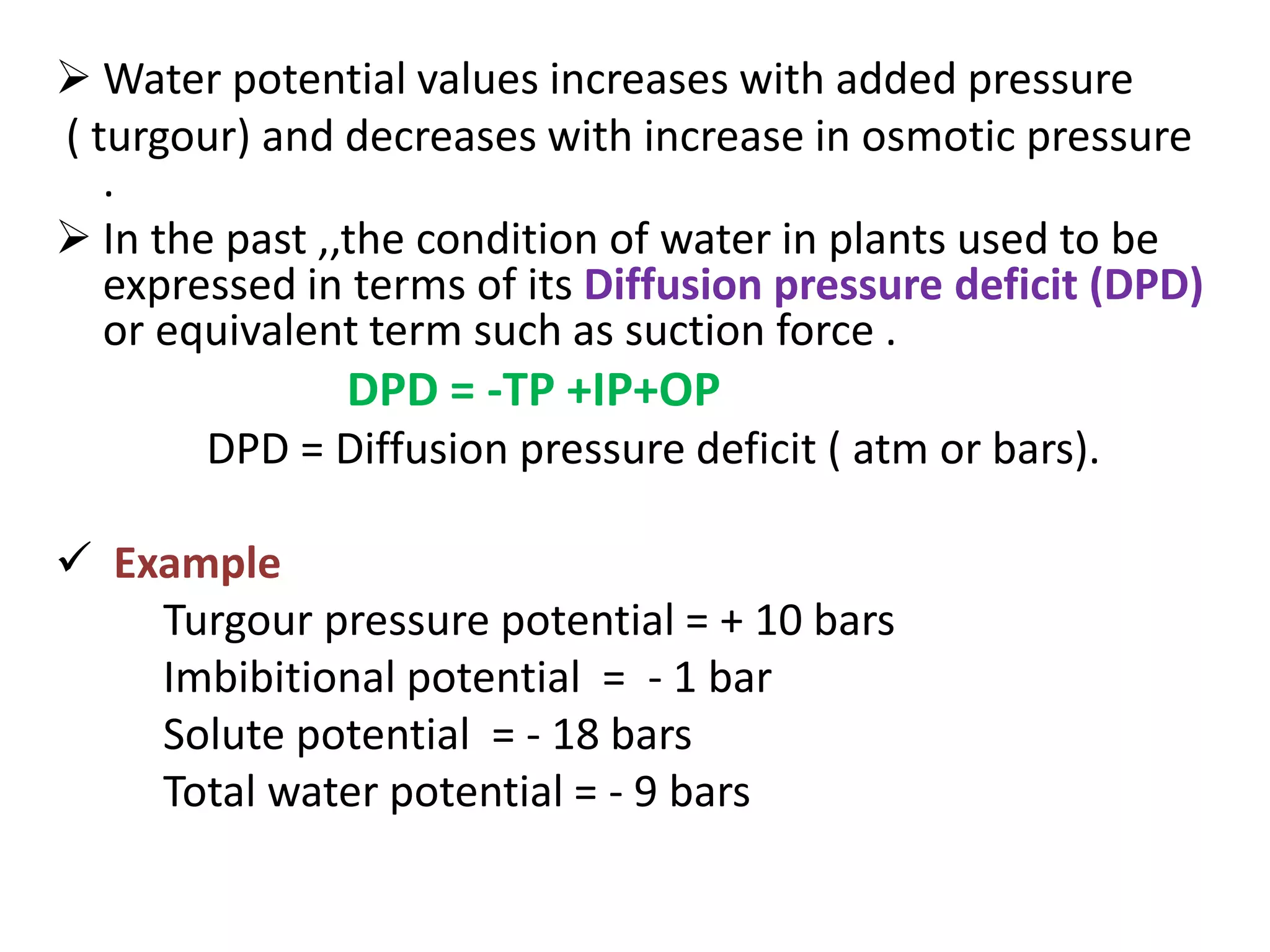 EFFECT OF MOISTURE STRESS ON PLANT GROWTH AND DEVELOPMENT | PPTX