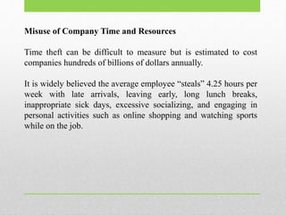 Lecture no 12.pptx ethical issues in business | PPTX | Crime & Harmful ...