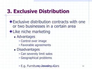 Principles of Marketing - Lecture No 14 | PDF | Logistics and ...
