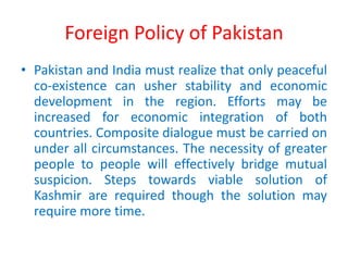 lecture no 14 Foreign Policy of Pakistan.pptx