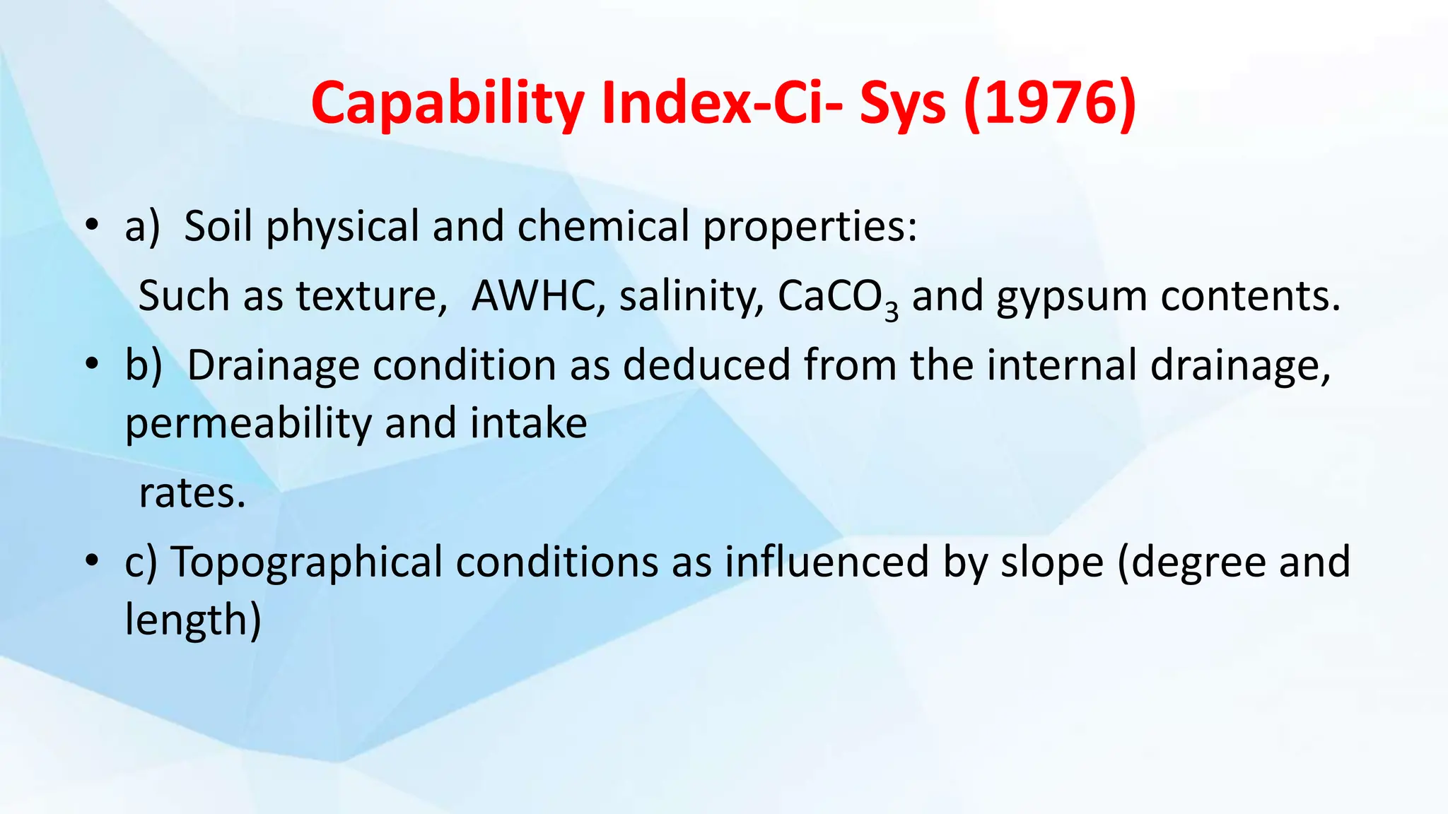 Lecture No 15 Soil irrigability.pptxkick | PPTX