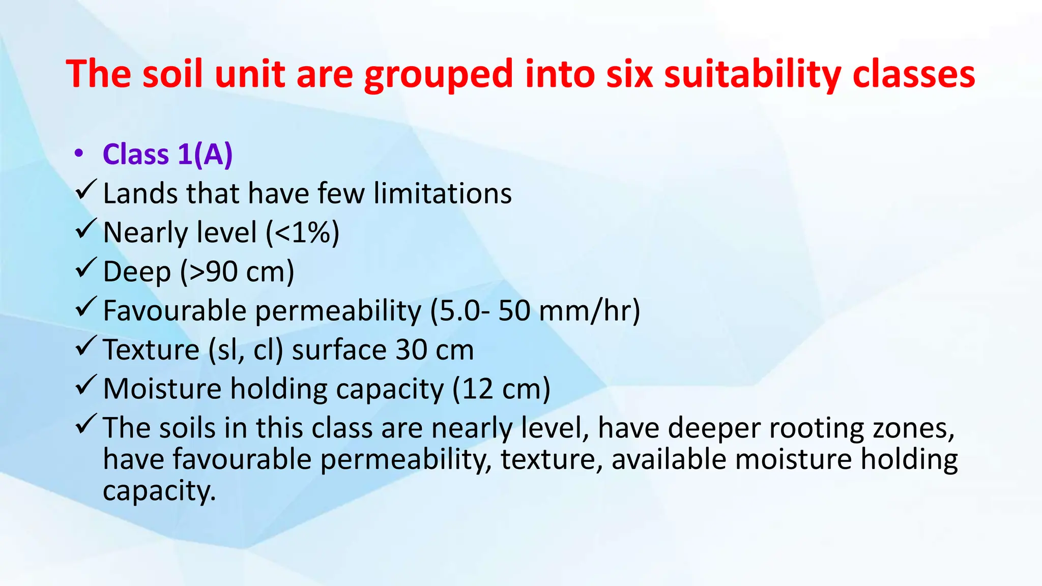 Lecture No 15 Soil irrigability.pptxkick | PPTX