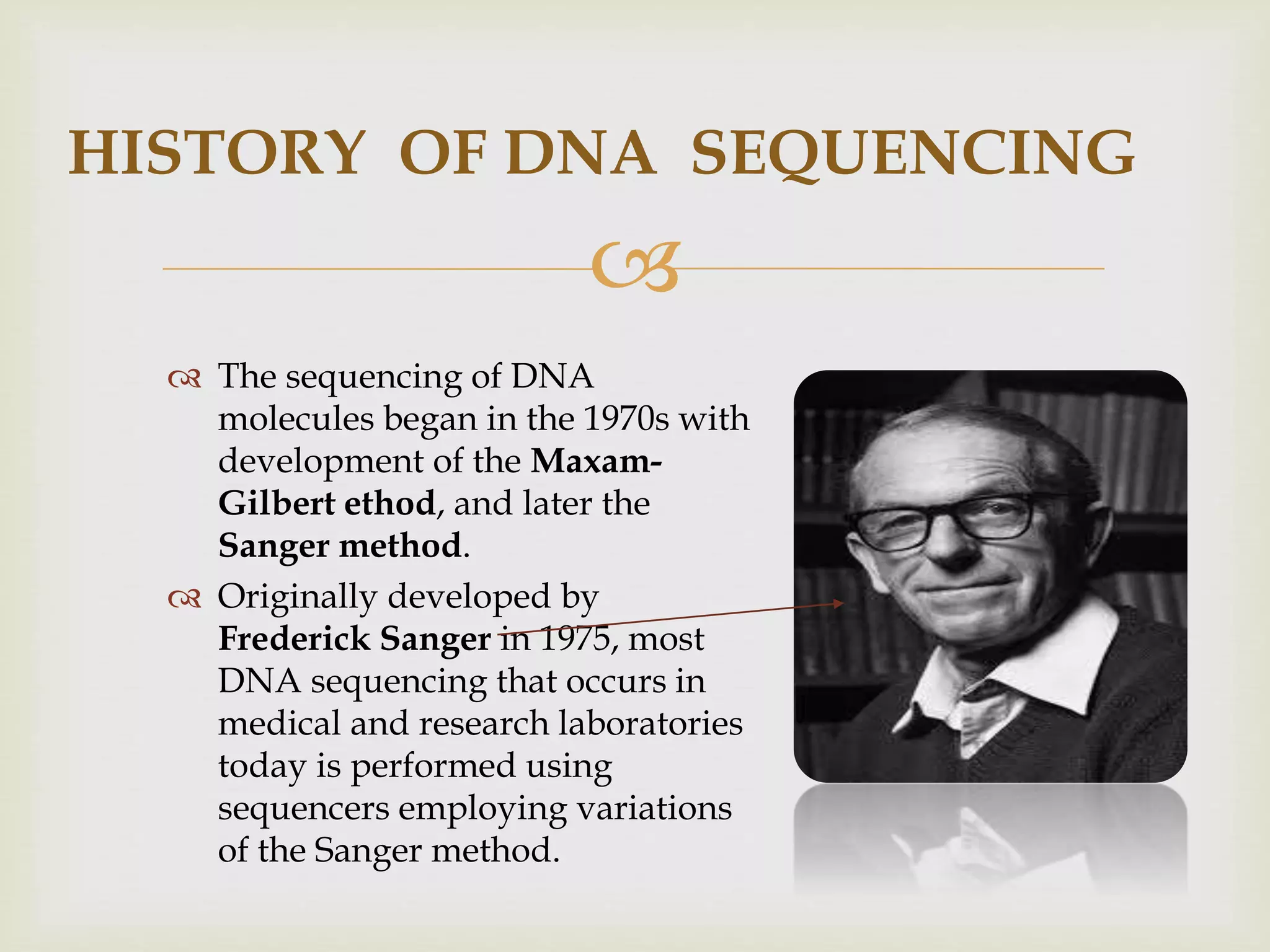 DNA Sequencing | PPTX