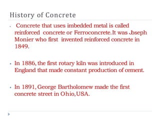 Concrete techology, Introduction.pptx