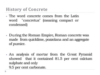 Concrete techology, Introduction.pptx