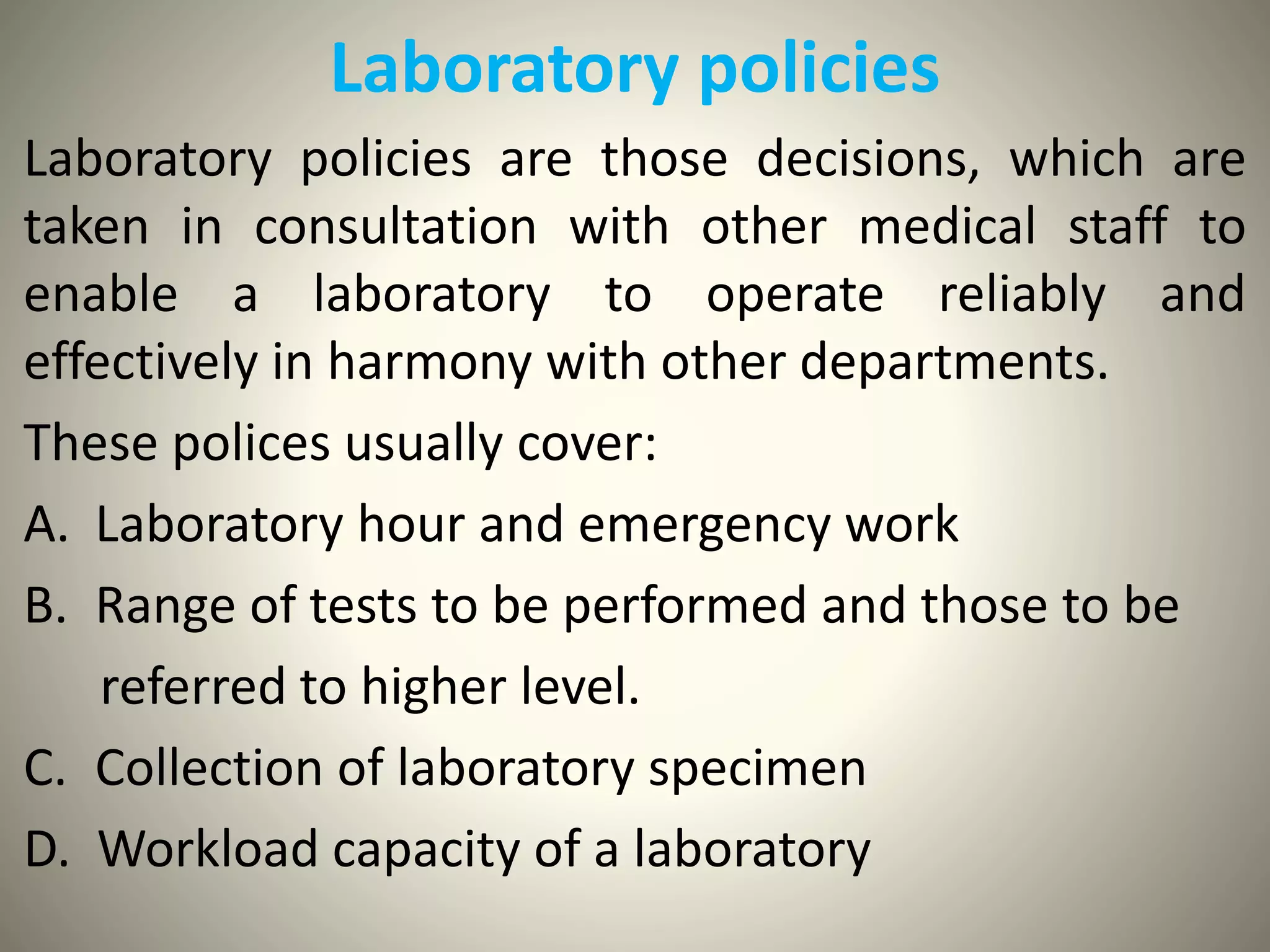 Laboratory ethics | PPTX