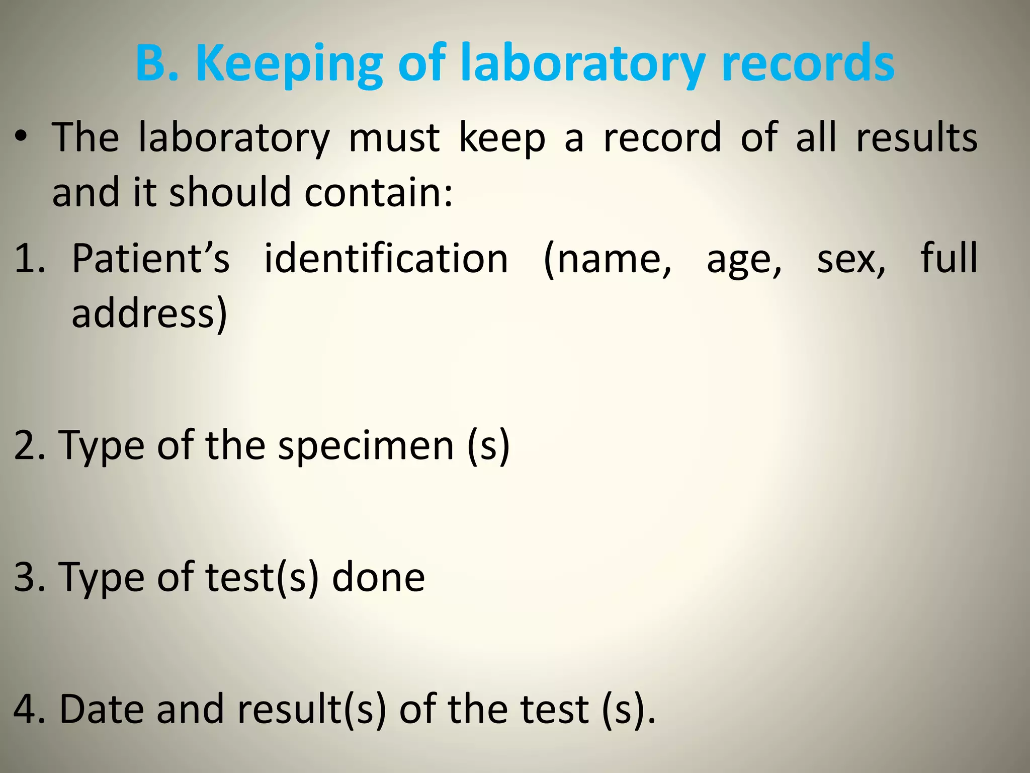 Laboratory ethics | PPTX