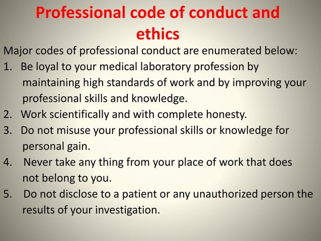 Laboratory ethics | PPTX