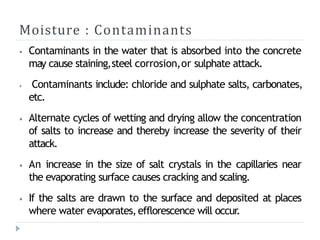 Durability of Concrete.pptx | Civil Engineering Industry | Industries