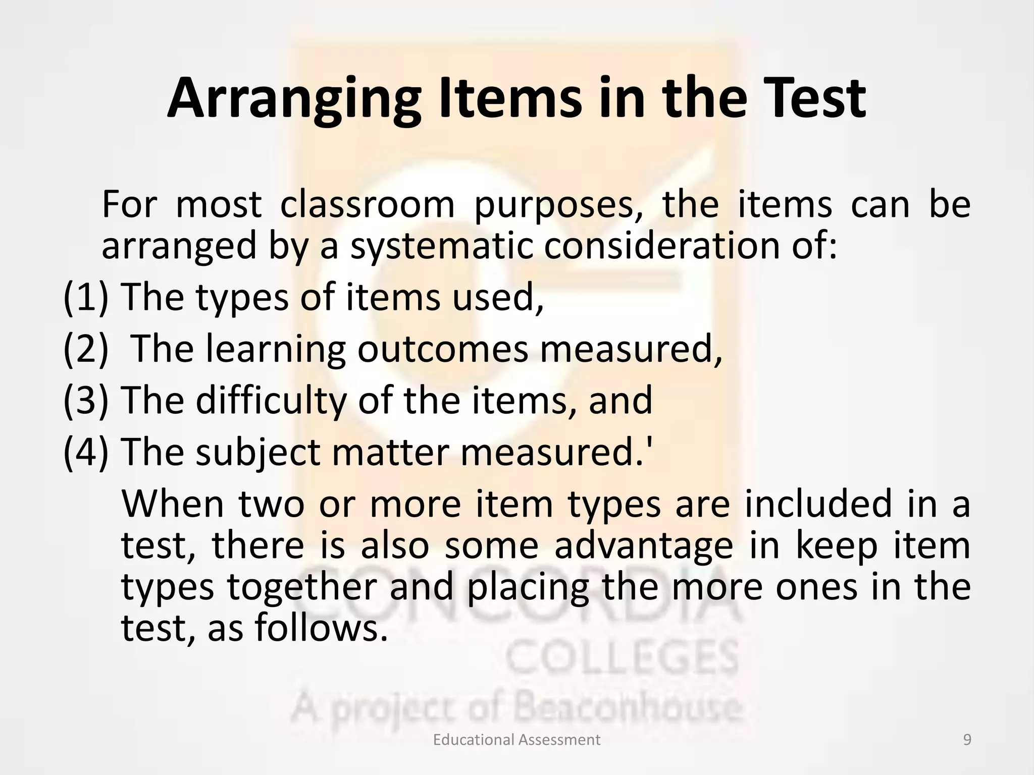 test Administration | PPT
