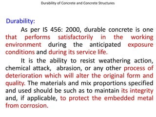 DURABILITY OF CONCRETE and CONCRETE STRUCTURES.pptx