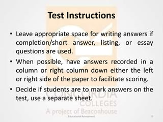 test Administration | PPTX