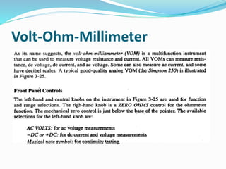 Lecture no 3. instrumentations and measurement | PPT
