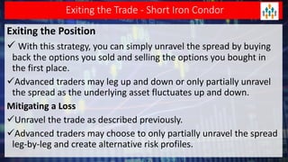 Lecture no 37 short iron condor | PPT