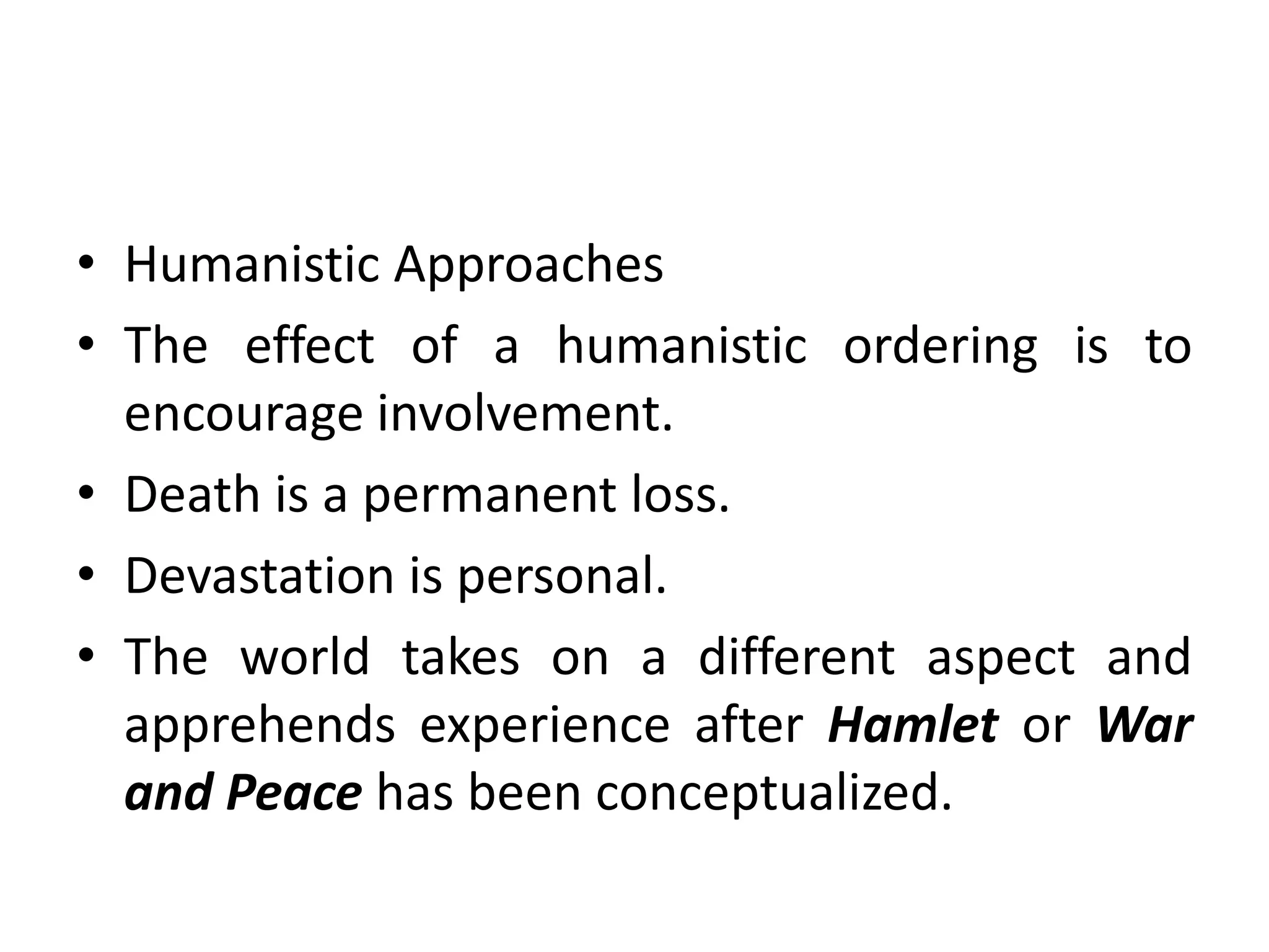 humanistics and scienticfic approches to human activity | PDF