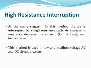 Lecture no 3 switchgears bt255 | PPT