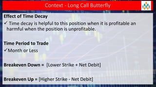 Lecture no 41 long call butterfly | PPT