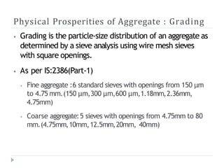 Aggregates Physical Properties and Mechanical Properties.pptx