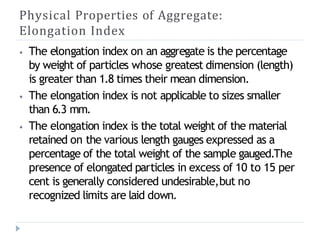 Aggregates Physical Properties and Mechanical Properties.pptx
