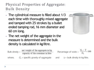 Aggregates Physical Properties and Mechanical Properties.pptx