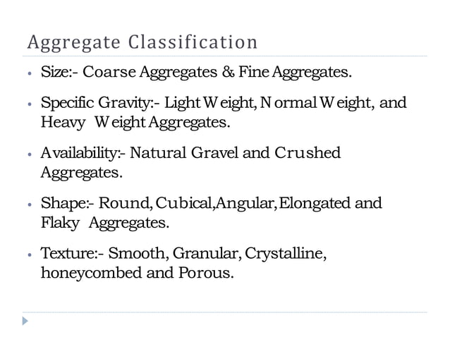 Aggregates Physical Properties and Mechanical Properties.pptx | Geology ...