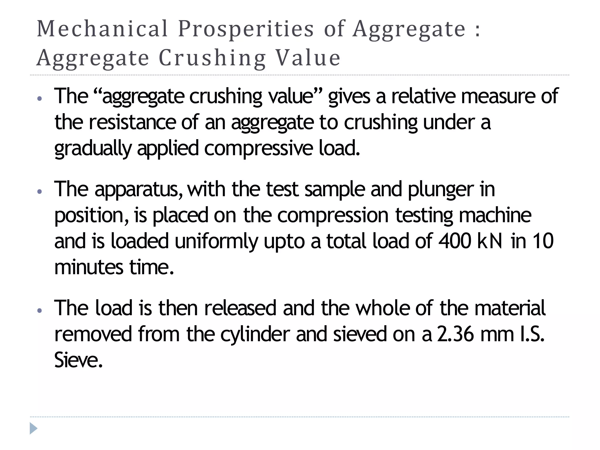 Aggregate Physical Properties and Mechanical Properties.pptx