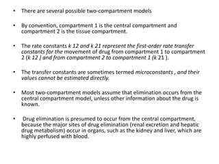 TWO COMPARTMENT MODEL.pptx