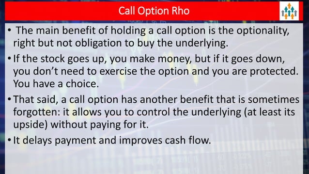 Option Greek - rho | PDF | Stocks and Bonds | Personal Investing