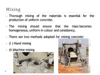 Fresh Concrete Batching, Mixing,.pptx