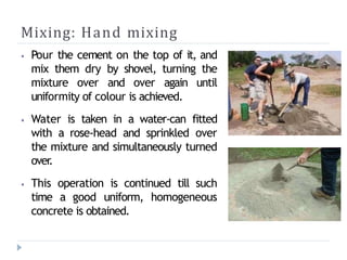 Fresh Concrete Batching, Mixing,.pptx