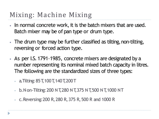Fresh Concrete Batching, Mixing,.pptx