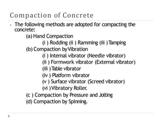 Fresh Concrete Batching, Mixing.pptx