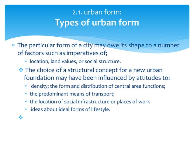 Introduction to Urban Planning | PPTX
