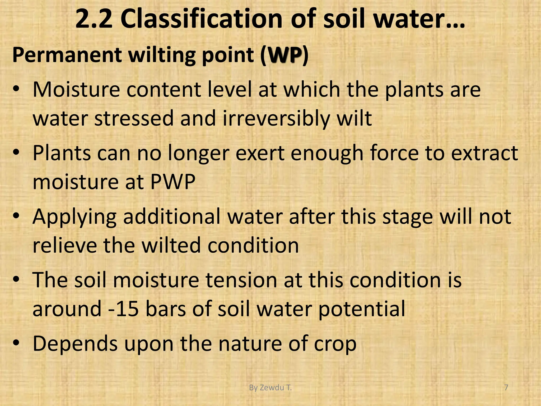 Lecture Note. Chapter 2 Soil water plant relationship.pdf