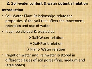 Lecture Note. Chapter 2 Soil water plant relationship.pdf