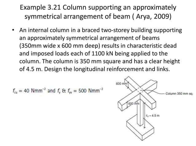 Reinforced column design | PPTX