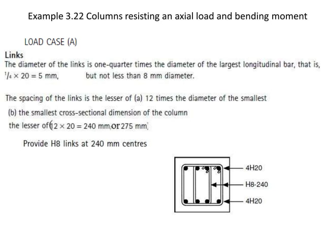 Reinforced column design | PPTX