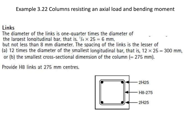 Reinforced column design | PPTX