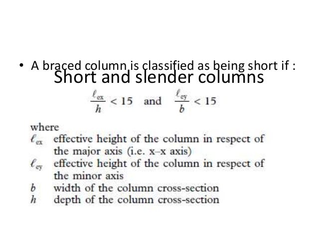Reinforced column design