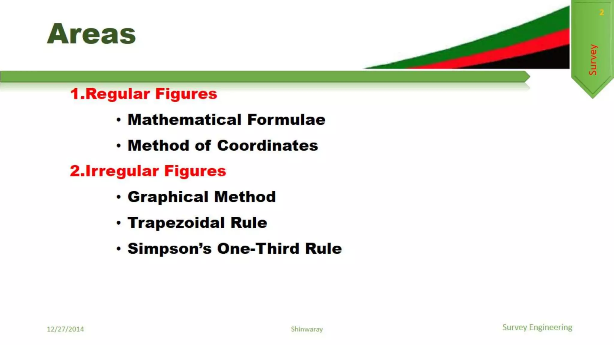 Volume and Area Calculation | PPTX