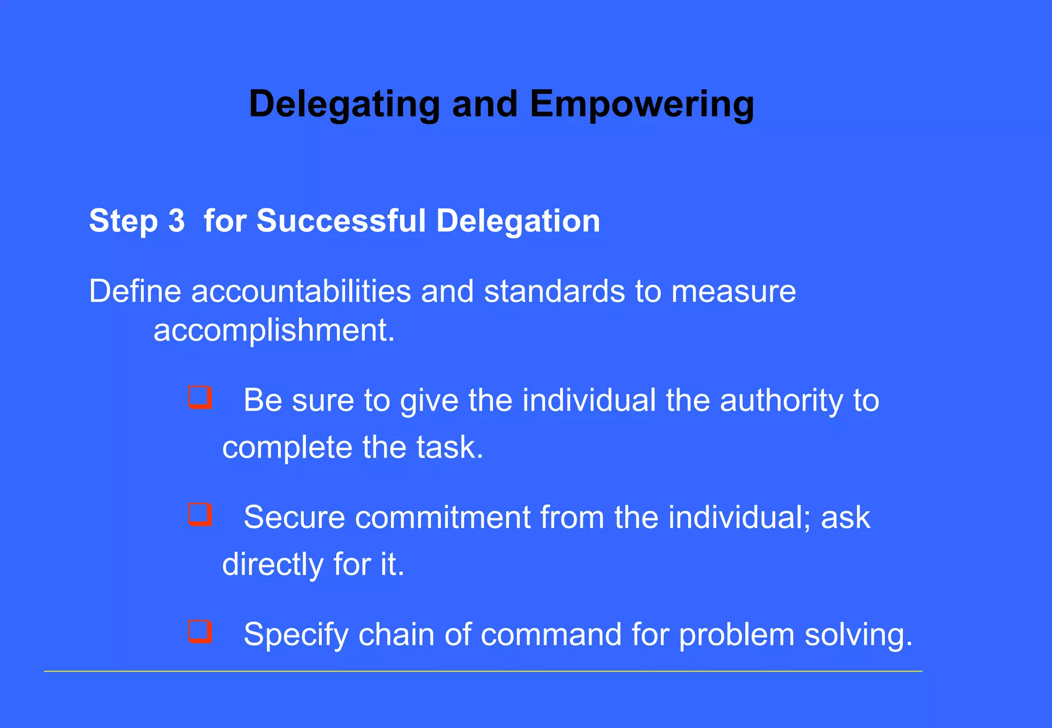 Lecture note # 9 time management , delegation | PPT