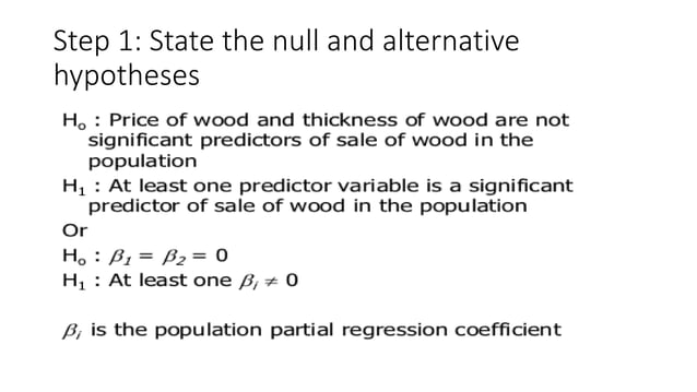 Statistical Reasoning In Education Multiple Linear Regression Ppt