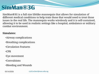 Applications of Simulation in Hospital Settings for Medical Training ...