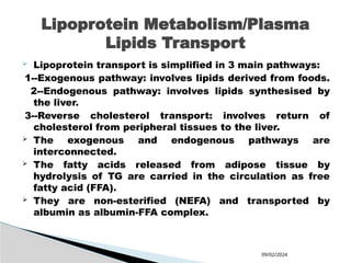 Lecture Note on Lipids and Lipoproteins Metabolism III.pptx