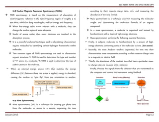 LECTURE_NOTE_ON_SPECTROSCOPY CHEMSISTRY 001 | PDF