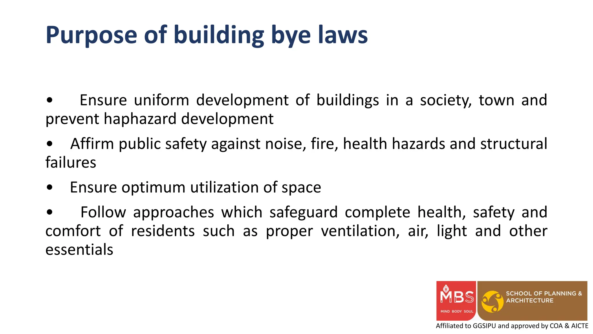 Building by Laws Lecture Notes | PDF