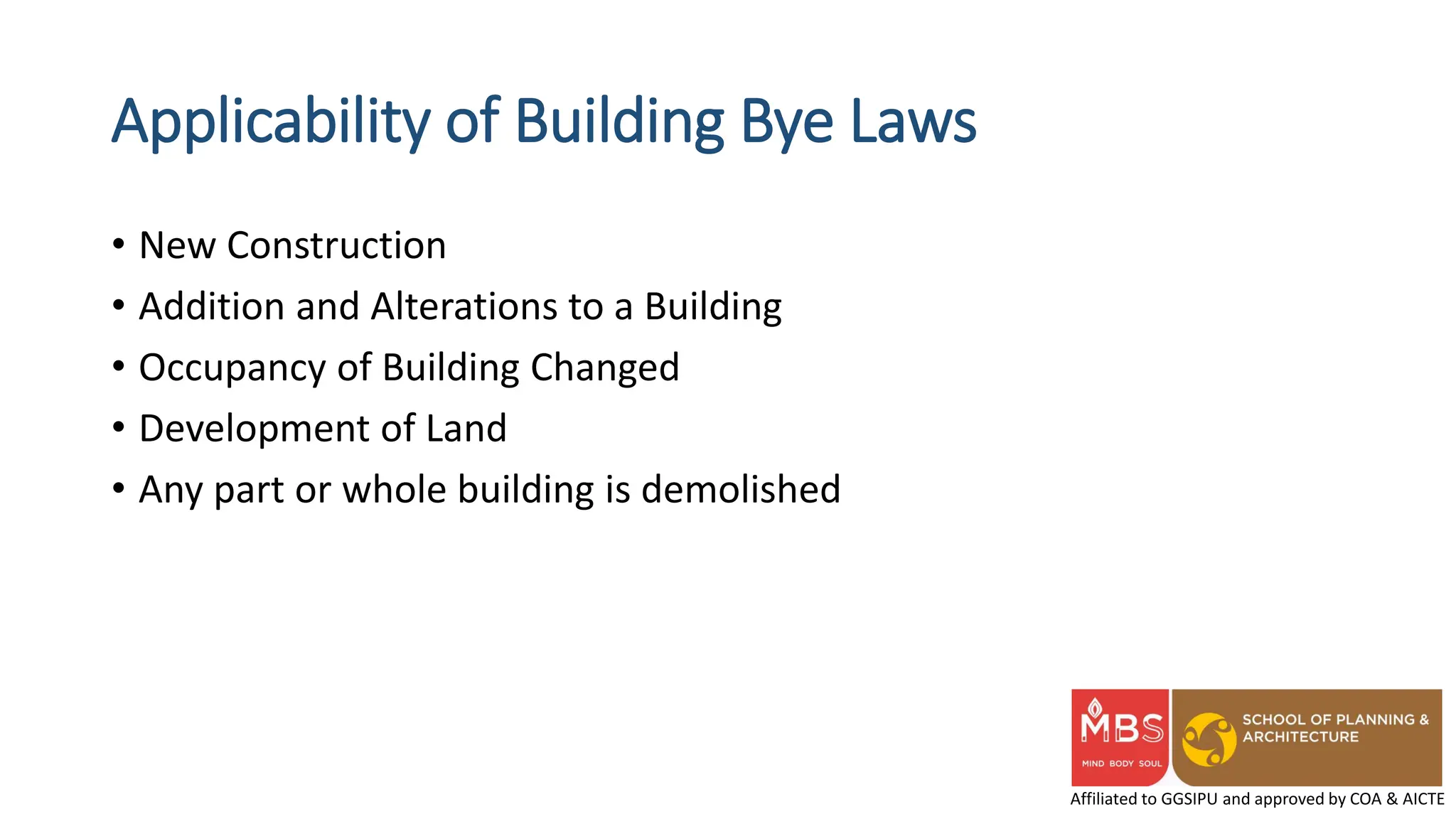 Building by Laws Lecture Notes | PDF