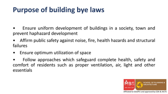 Building by Laws Lecture Notes | PDF | Civil Engineering Industry ...