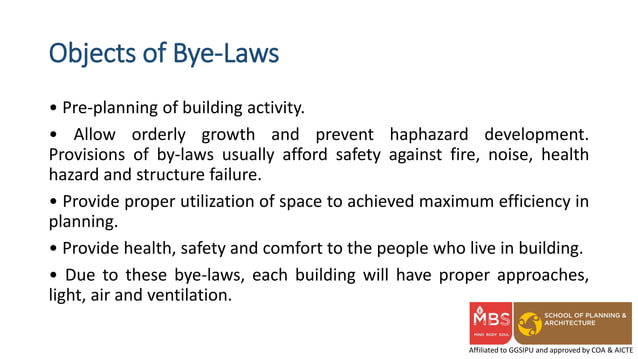 Building by Laws Lecture Notes | PDF | Civil Engineering Industry ...